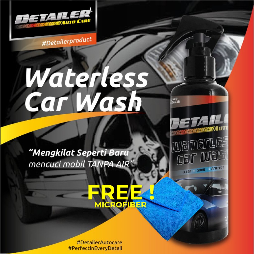 Jual Detailer Waterless Car Wash / Cuci Kering Kendaraan (FREE ...