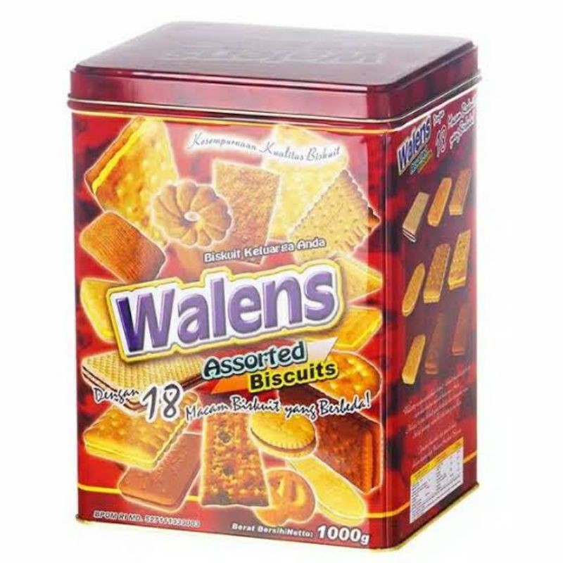 Jual NISSIN Walens Assorted Biscuits 1000gr | Shopee Indonesia