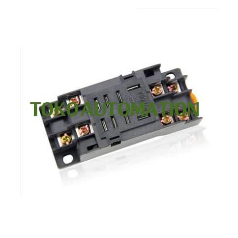Jual Ptf08A Ptf08A-E Relay Socket 8-Pin Din-Rail Ly Sp Dp 8 Pin Socket ...