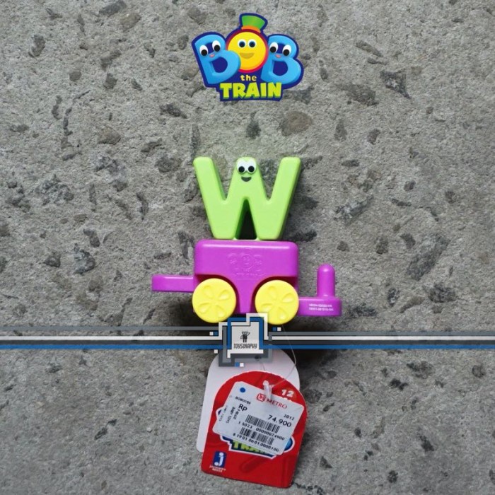 Jual Bob The Train Alphabet Adventures ABC Kereta Mini Letter | Shopee ...