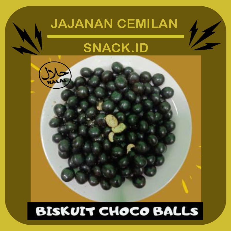 Jual Biskuit coklat 1 KG / coklat kiloan / choco balls isi biskuit ...