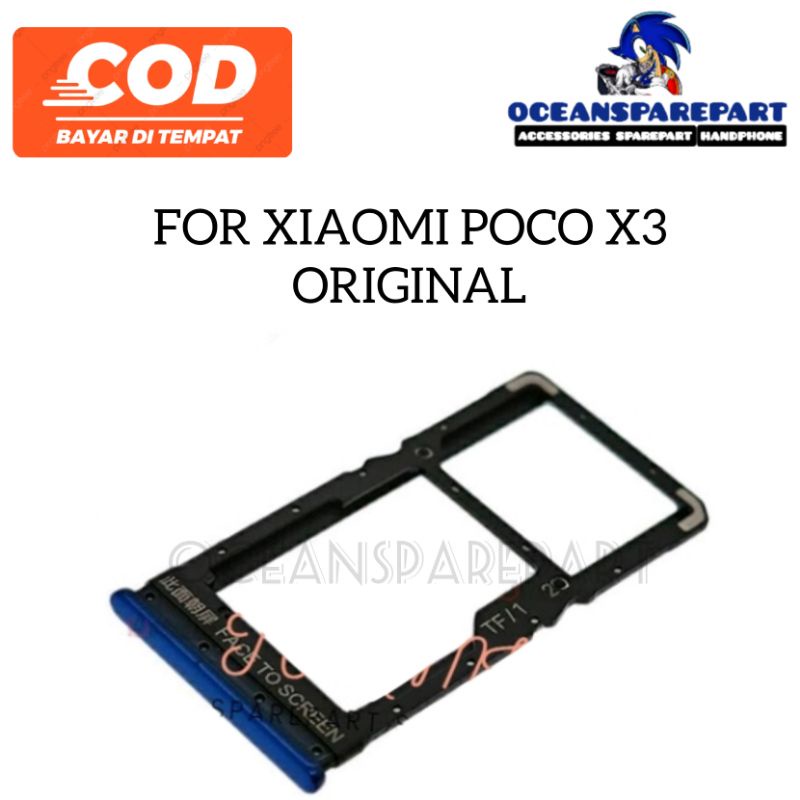 Jual SIMTRAY XIAOMI POCO X3 TEMPAT KARTU SIM ORIGINAL | Shopee Indonesia