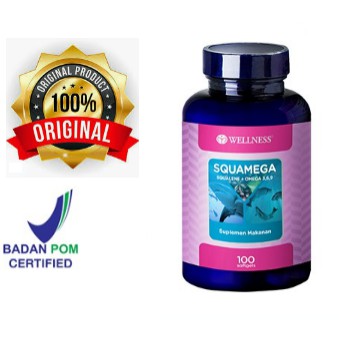 Jual Wellness Squamega isi 100 softgels 100% Original | Shopee Indonesia