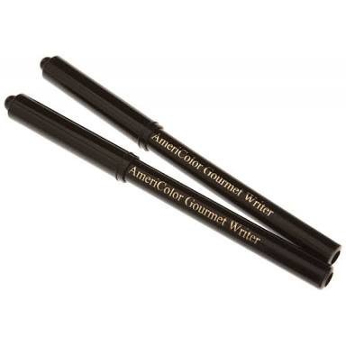 Jual Americolor writer edible pen BLACK pen edible hitam 1pc | Shopee ...