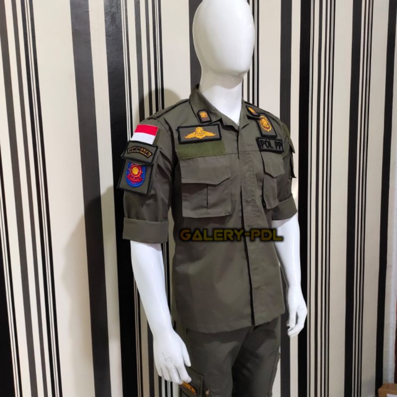 Jual PDL POL PP LENGKAP | SERAGAM PDL POL PP | BAJU PDL NKRI POL PP ...