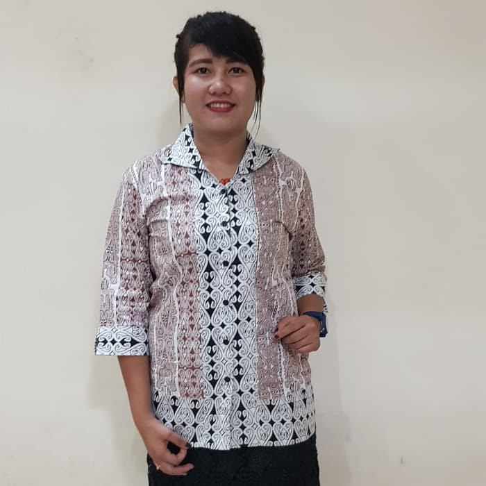 Jual BAJU MODERN MODEL BATIK GORGA KHAS BATAK ( CEWEK ) | Shopee Indonesia