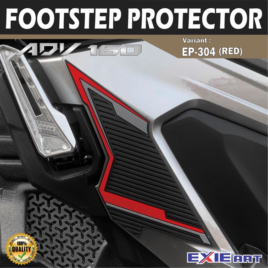 Jual Foot Step Honda ADV 160 Body Protector Cover Exie Art - Pelindung ...