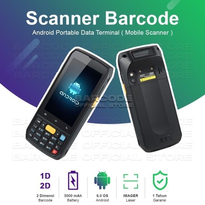 Jual MOBILE BARCODE SCANNER IDATA 70 PDT Android 1D 2D Wifi 4G NFC ...