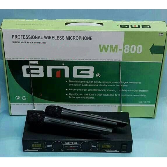 Jual Mic Wireless BMB WM 800 VHF original | Shopee Indonesia