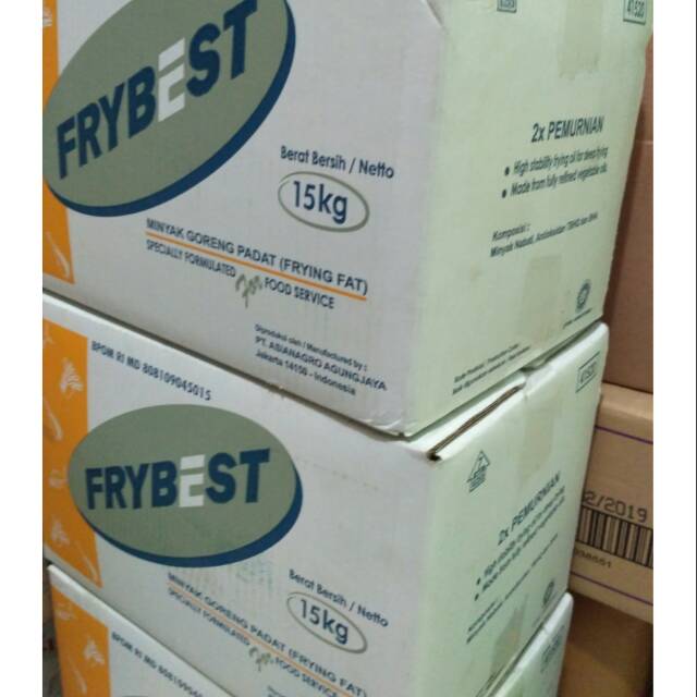Jual Frybest minyak padat ecer 1kg | Shopee Indonesia