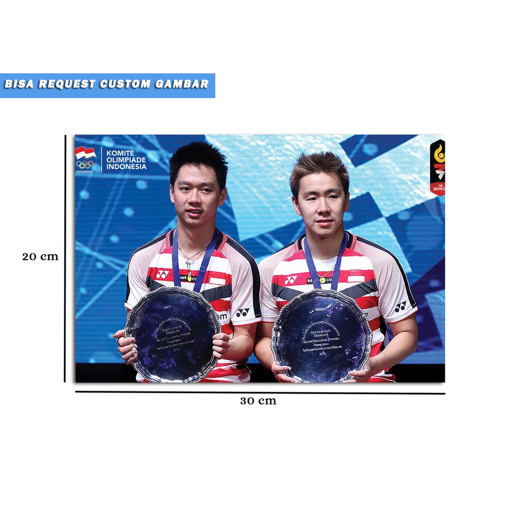 Jual Poster Kayu The Minion Kevin Sanjaya Markus Gideon/Hiasan DInding ...
