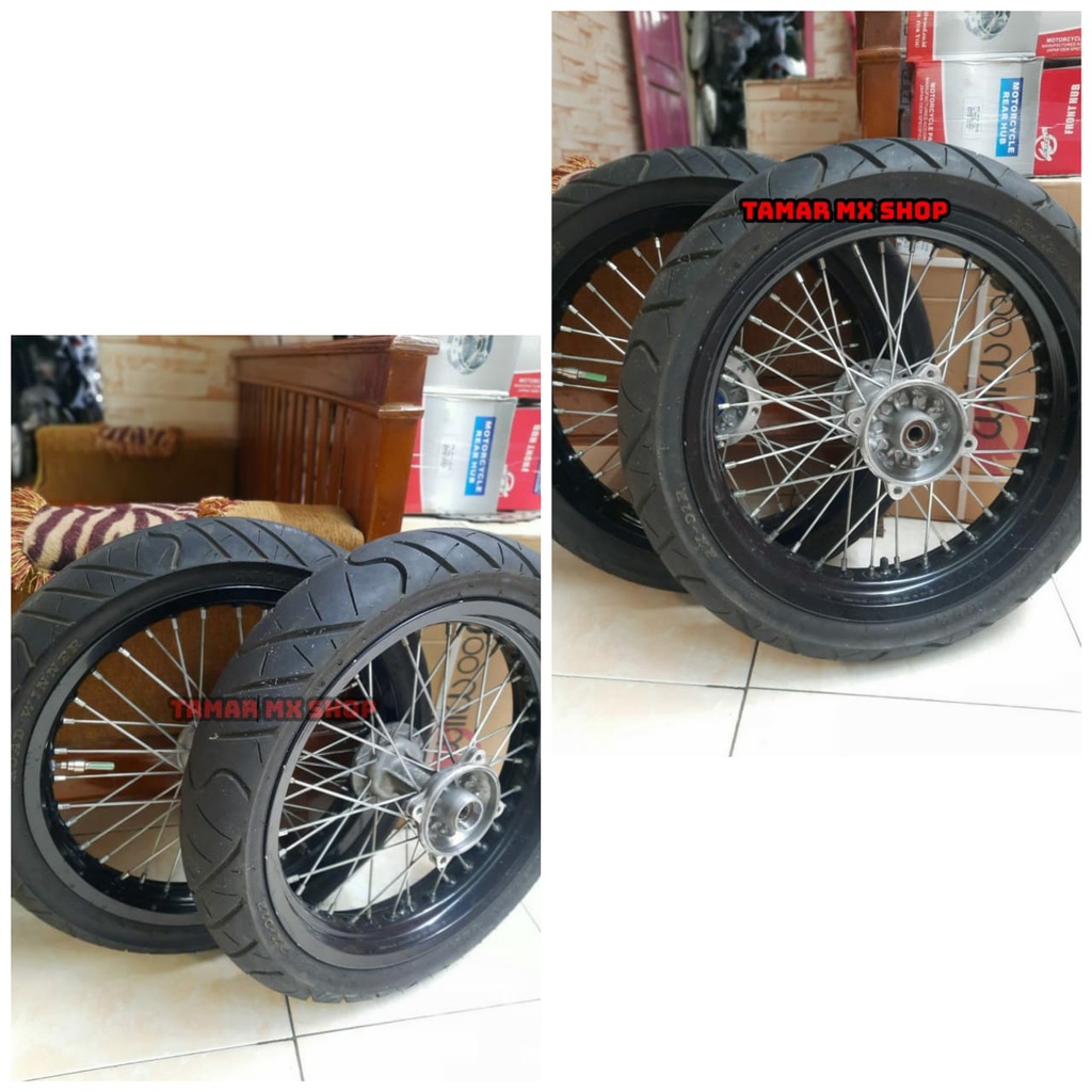 Jual Velg Set Original Takasago Excel Asia Ori Klx Dtracker ring 17 ...