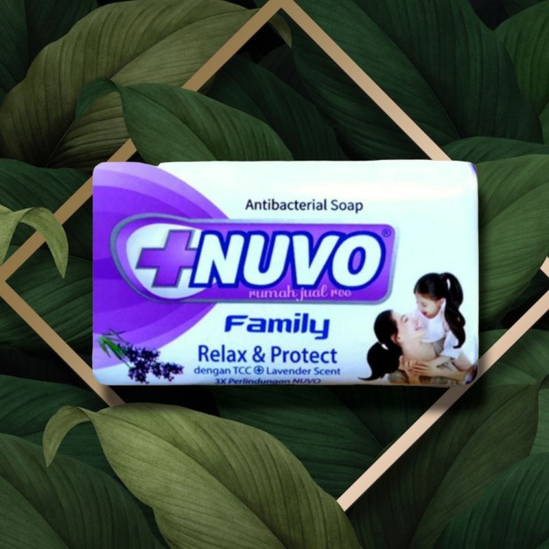 Jual Nuvo family antibacterial soap, sabun mandi batang 76g | Shopee Indonesia