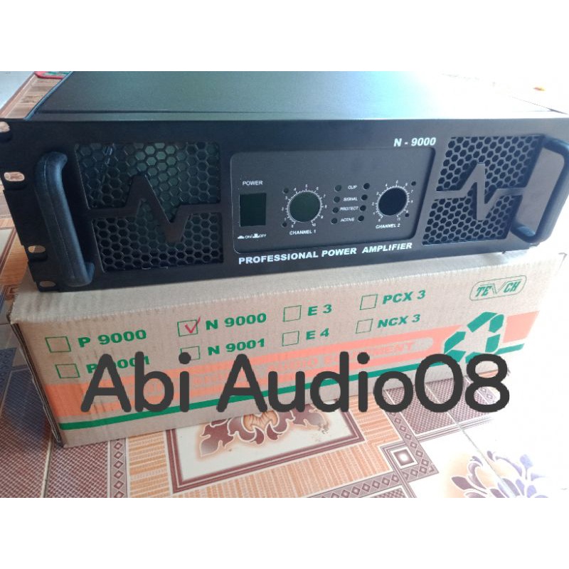 Jual Bok power amplifier 3U N9000 bahan plat hitam tebal berkualitas terjamin model built up ...