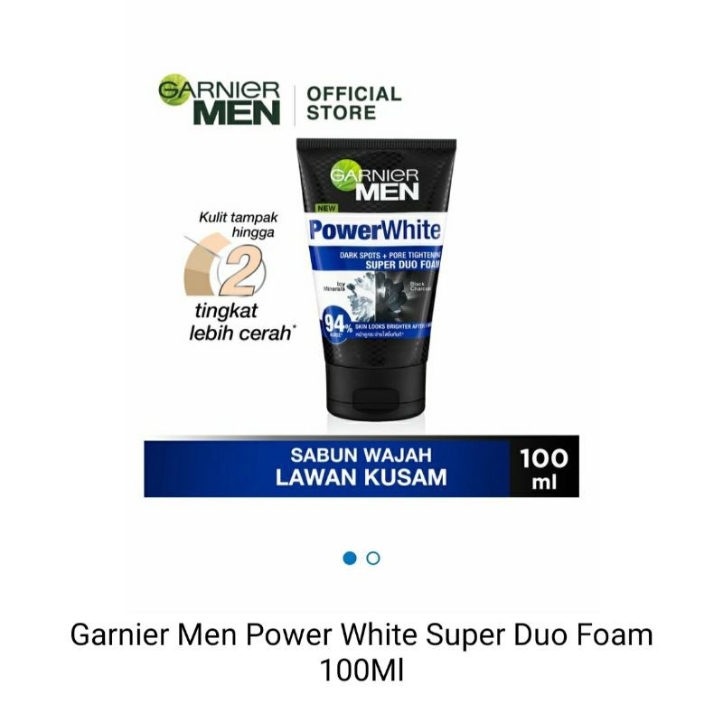 Jual Garnier Men Power White Super Duo Foam 100Ml | Shopee Indonesia Jual Garnier Men Power White Super Duo Foam 100Ml | Shopee Indonesia