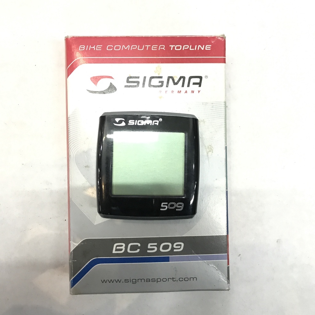 Jual Speedo meter Sepeda SIGMA BC 509 Wired Original Germany ...