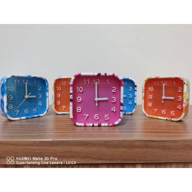 Jual Jam Beker Karakter Kotak Motif CY1603 / Jam Weker Karakter / Jam ...