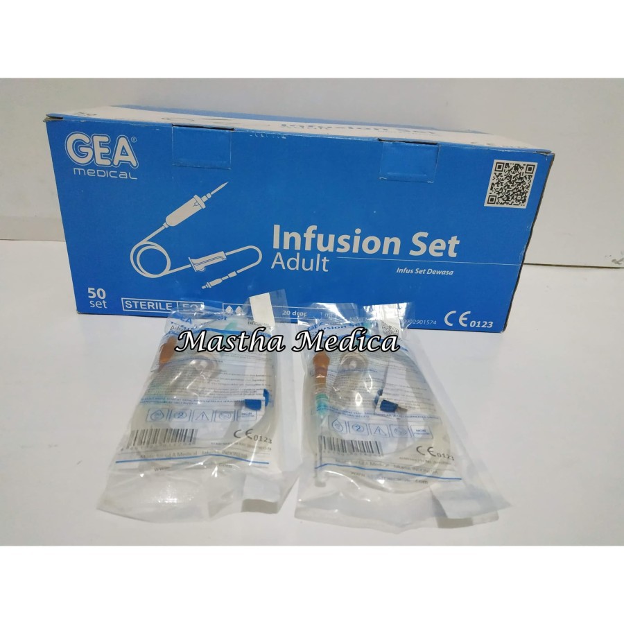 Jual Infusion Set Adult Selang Infus Set Dewasa GEA | Shopee Indonesia