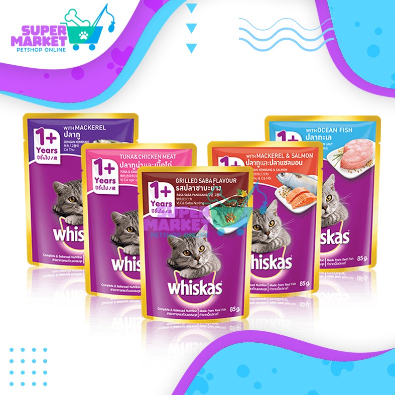 Jual WHISKAS Pouch 80gr | Shopee Indonesia