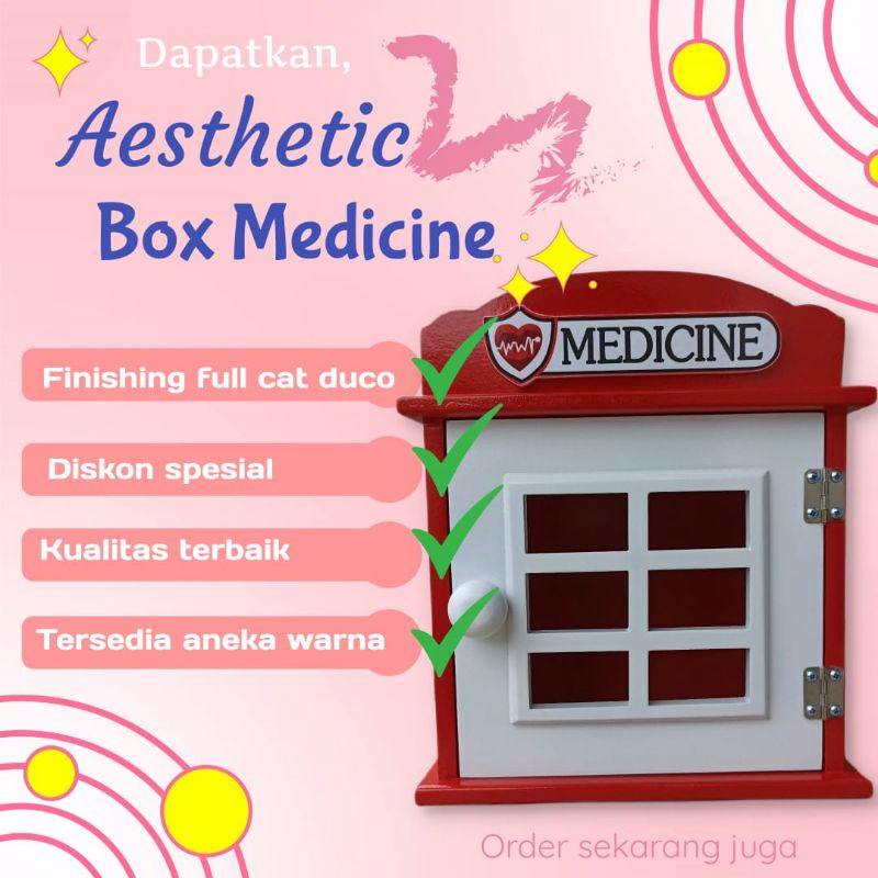 Jual Medicine box / Box obat / kotak obat telepon London / tempat obat ...