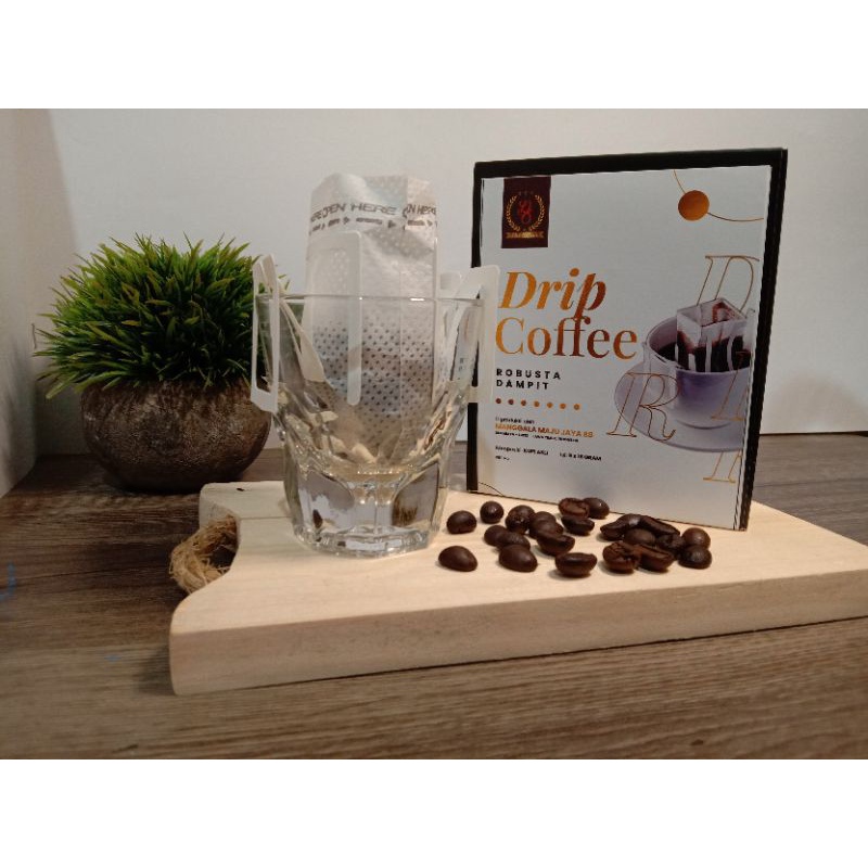 Jual Kopi Drip Robusta Dampit DripBag Coffee 15gr x 5 pack | Shopee ...