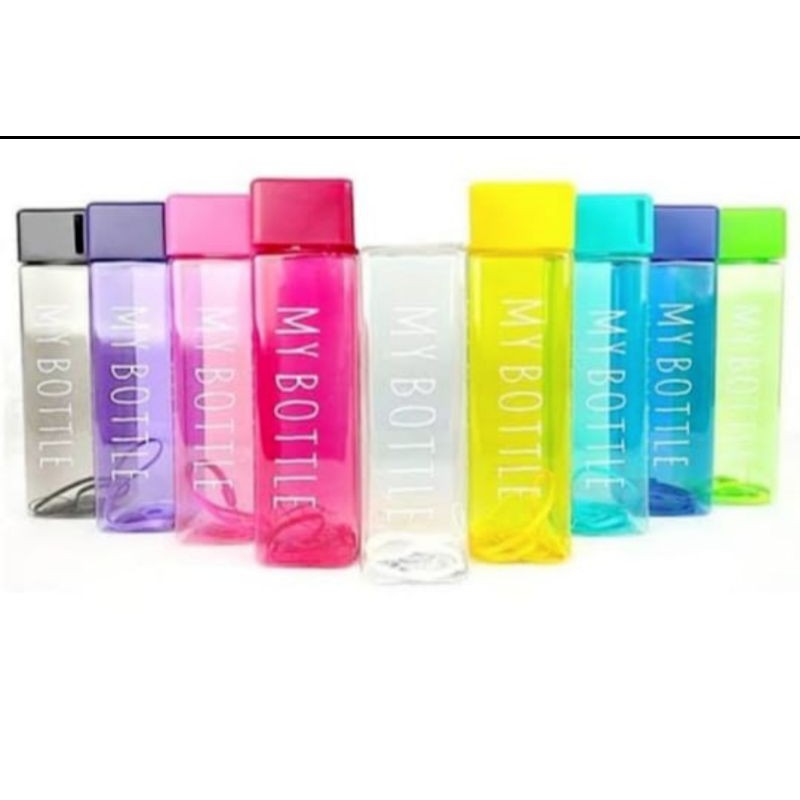 Jual MY BOTTLE segi ( harga grosir min order 12 bj / 1 lsn ) | Shopee ...