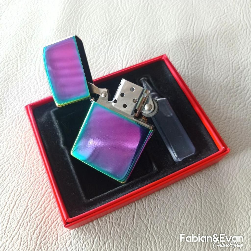 Jual korek zippo set plus minyak original impor perlengkapan rumah ...