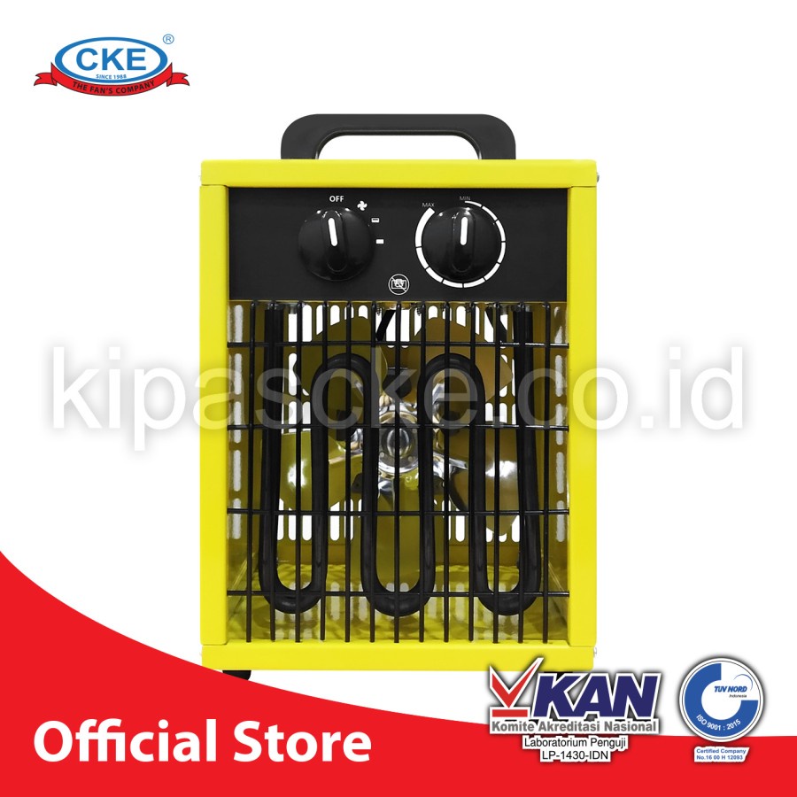 Jual CKE Electric Heater 2KW/220V EFH-2KW-RS Kipas Pemanas Ruangan (PO ...