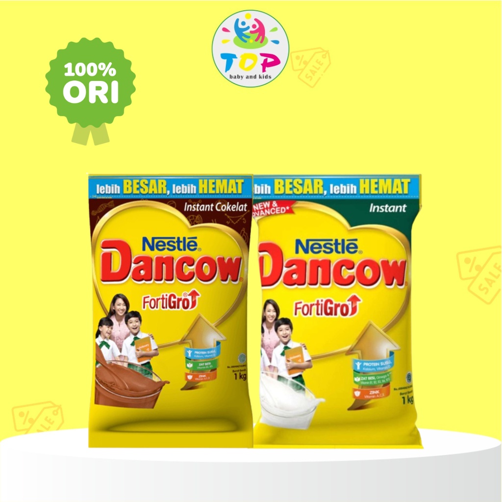 Jual ~TOP~ DANCOW INSTANT COKLAT/ORIGINAL/FULLCREAM 200GR/400GR/800GR ...