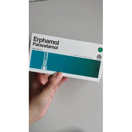 Jual Erphamol Paracetamol per strip | Shopee Indonesia