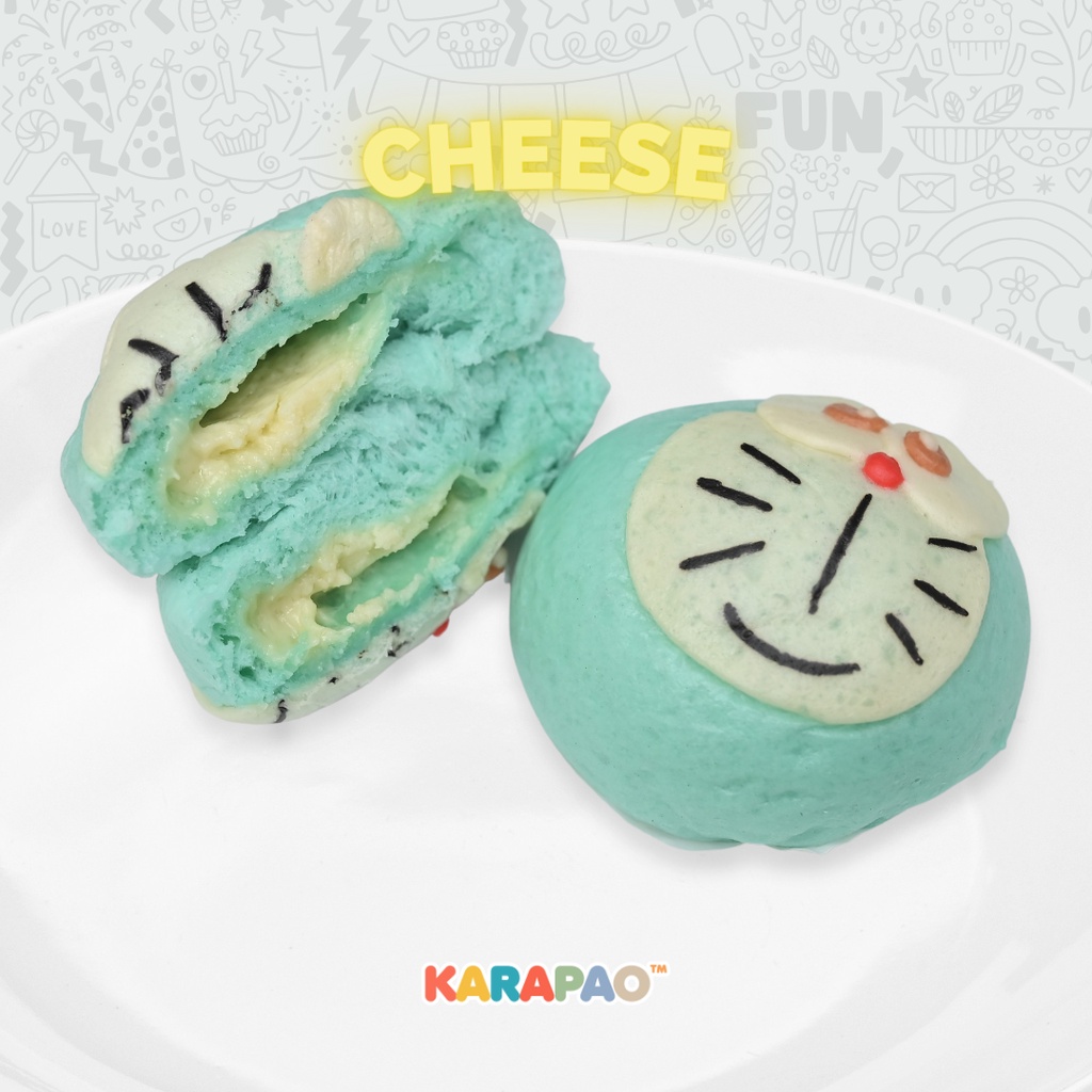 Jual KARAPAO Paket 6A Isi 6 pcs Bakpao Frozen Karakter Manis Cemilan ...