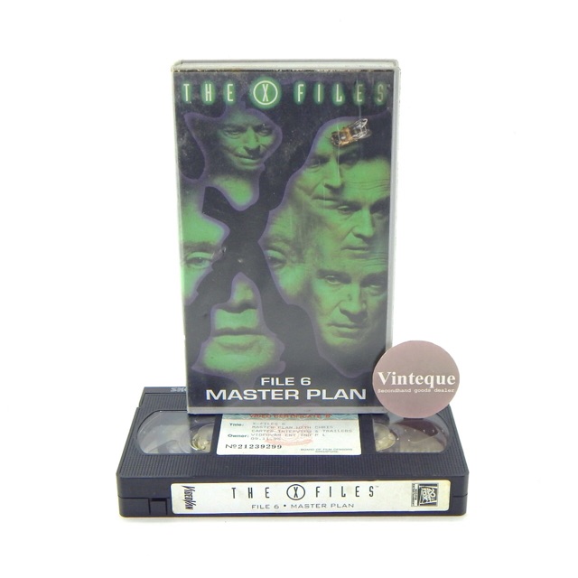 Jual Kaset VHS Film The X Files File 5 Master Plan Original | Shopee ...