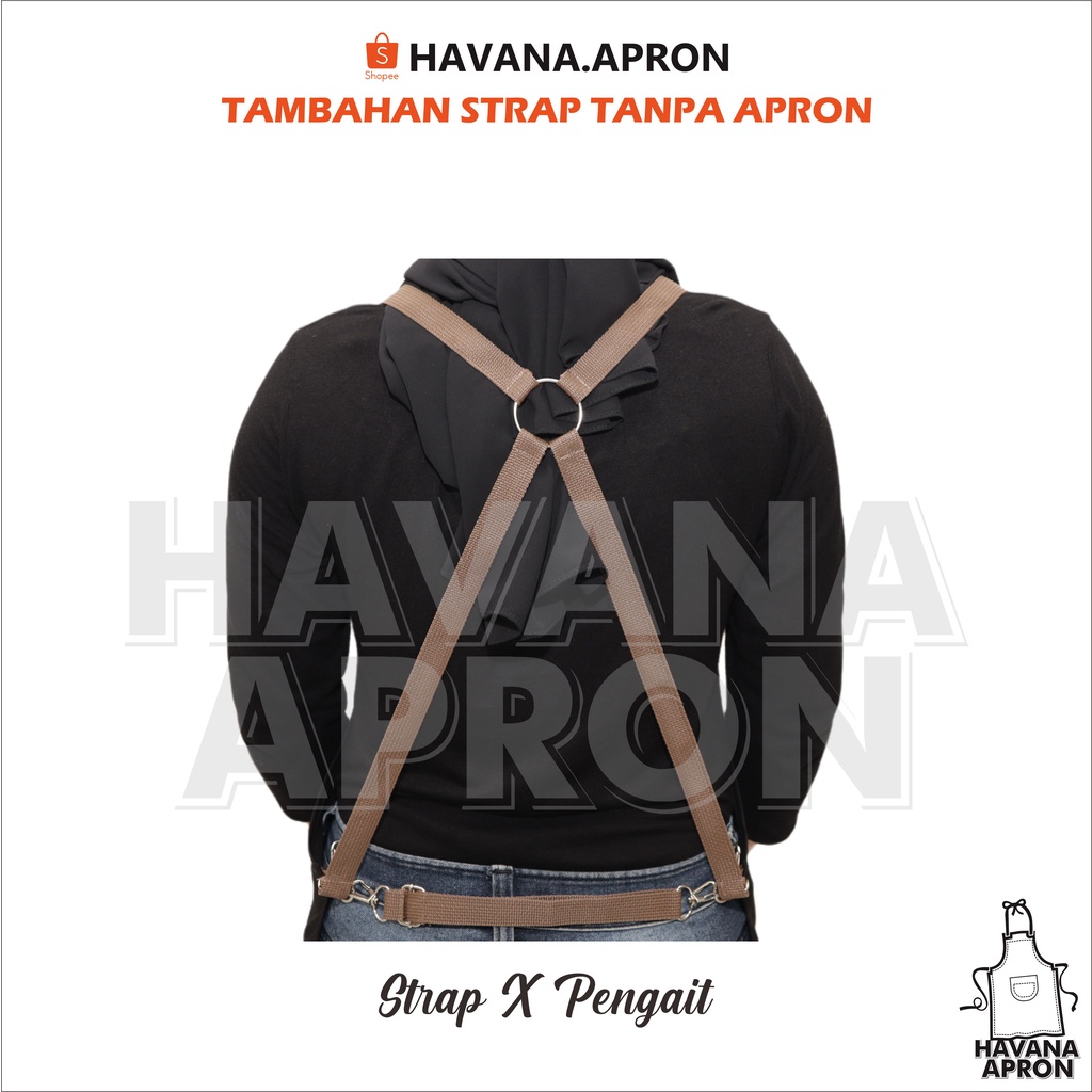 Jual Strap tali apron X Ring O (TIDAK TERMASUK APRON) | Shopee Indonesia