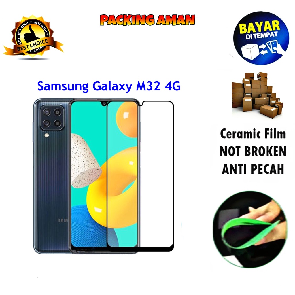 Jual Tempered Glass Samsung Galaxy M32 4G FULL COVER FULL SCREEN ...