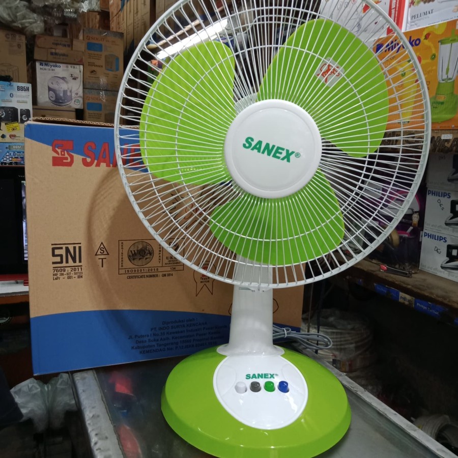 Jual SANEX FD 1287 Kipas Angin Duduk Desk Fan Ukuran 12 inch ori ...