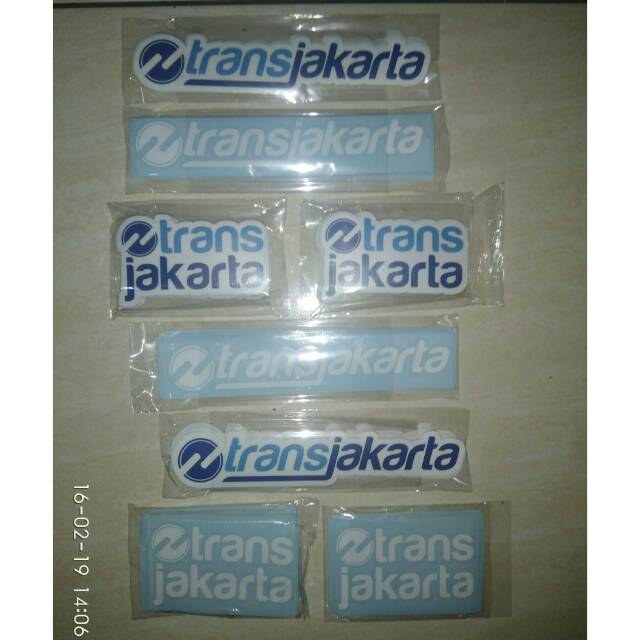 Jual Cutting Stricker Stiker Transjakarta Busway Bisa Custom | Shopee ...