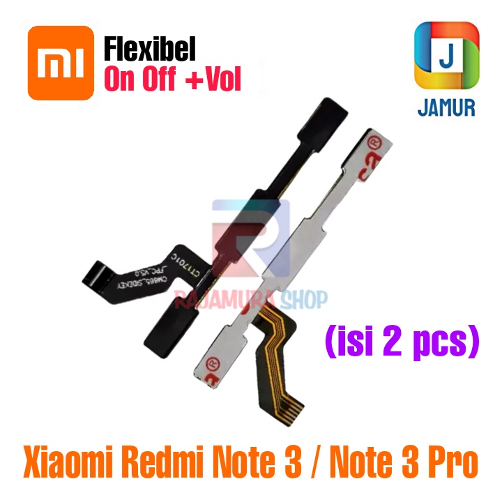Jual FLEXIBEL ON OFF VOL XIAOMI REDMI NOTE 3 (2pcs) FLEXIBEL ON OFF VOL XIAOMI REDMI NOTE 3 PRO ...