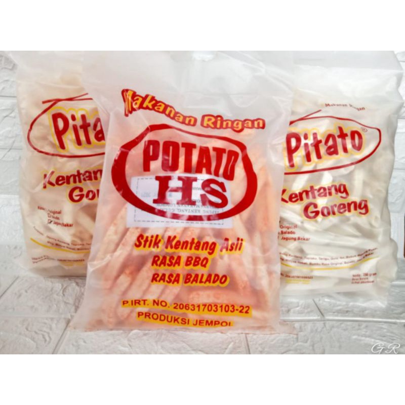 Jual Pitato kentang goreng/cemilan potato/potato Hs | Shopee Indonesia