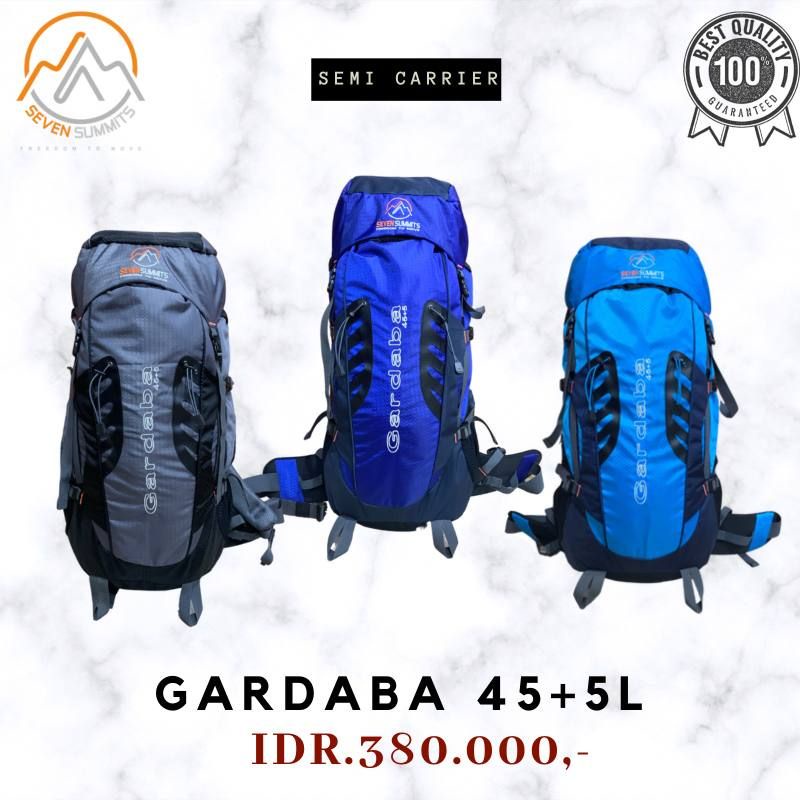 Jual Keril Tas Gunung Carrier Seven Summits Gardaba 50L Original Resmi ...