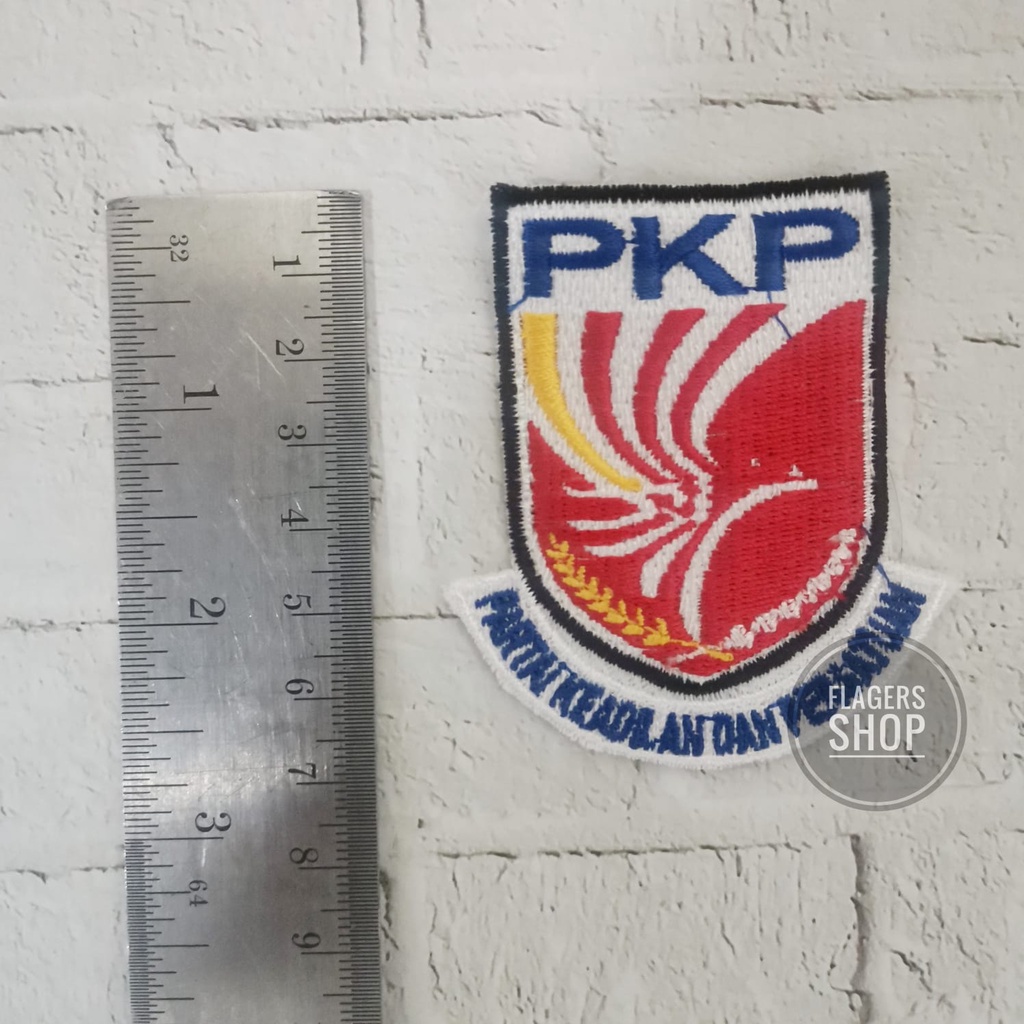 Jual Bedge Bet Bordir Partai PKP Indonesia / Logo / Atribut / Emblem ...