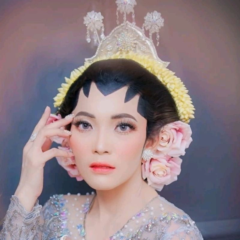 Jual 5 warna polos Tusuk konde harnal cucuk bunga mawar rose rambut ...