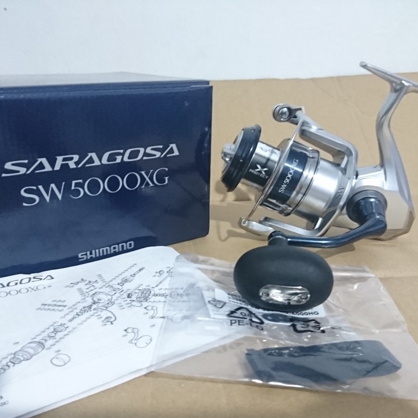 Jual REEL SHIMANO SARAGOSA SW 5000 XG 2020 | Shopee Indonesia