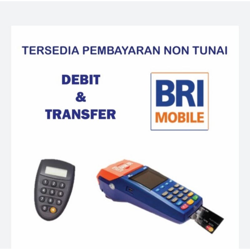 Jual STIKER PEMBAYARAN NON TUNAI - STICKER DEBIT BANK BCA BRI BNI ...