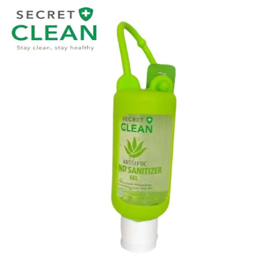 Jual Secret Clean Hand Sanitizer Gel 50ml (FREE SILICONE) | Shopee ...