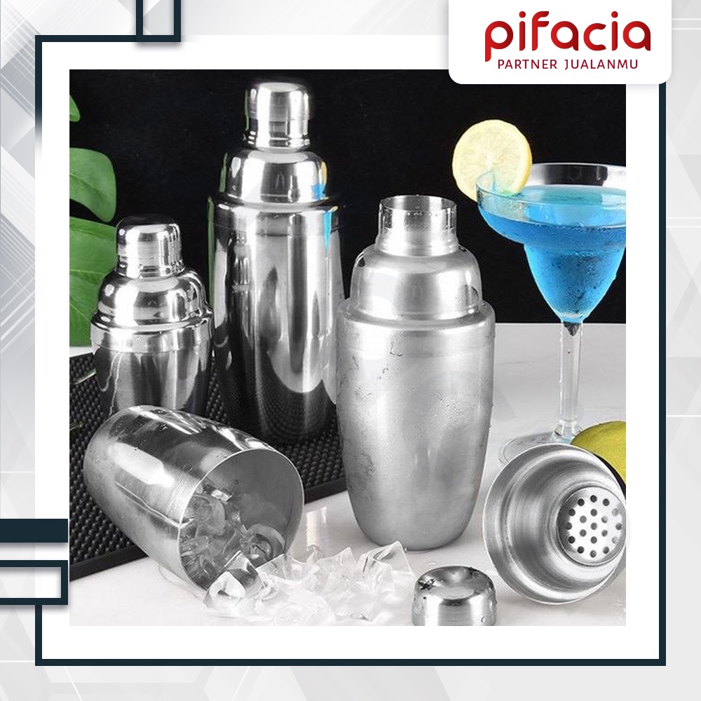 Jual PIFACIA Shaker Cocktail Pengocok Minuman Milk Shake Juice ...