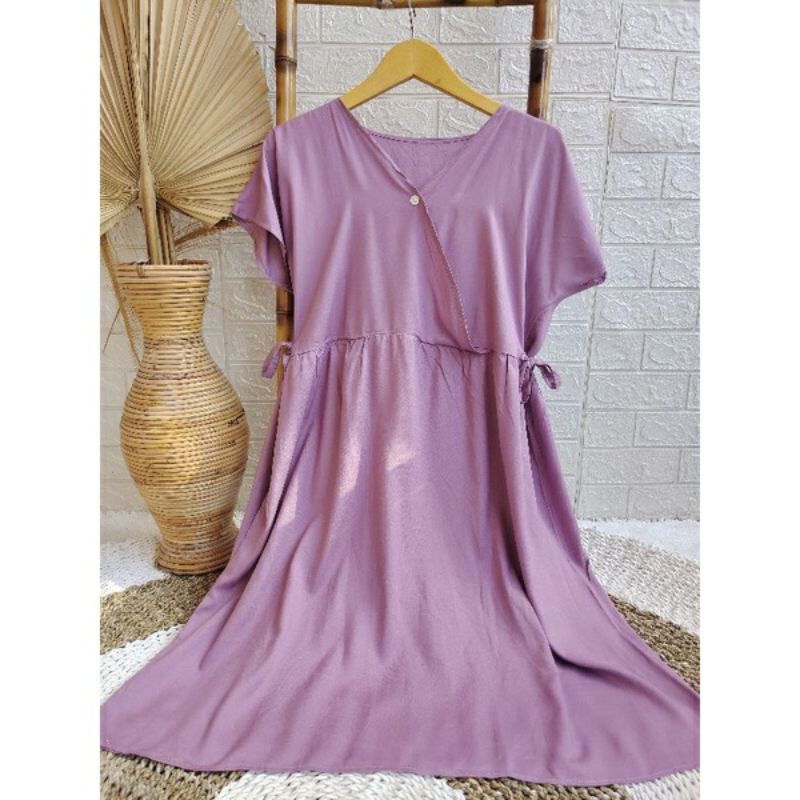 Jual DASTER KIMONO POLOS PENDEK BUSUI RAYON PREMIUM LD 120 CM | Shopee ...