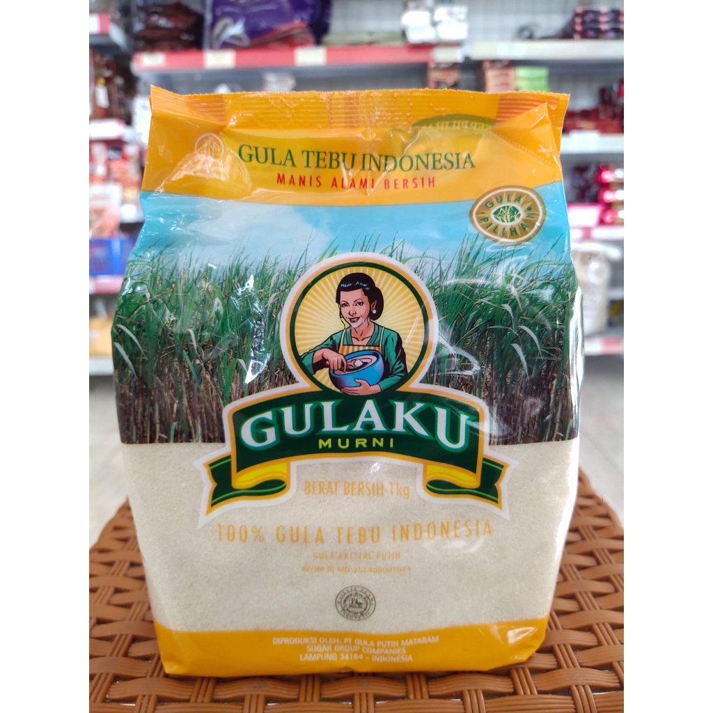 Jual GULAKU GULA PASIR KUNING 1 KG | Shopee Indonesia