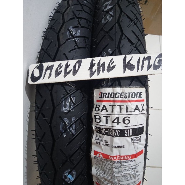 Jual Ban Battlax BT46 90 90 R18 produksi terbaru Original bridgestone ...