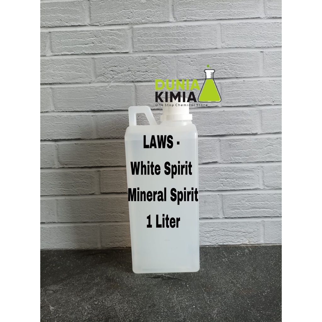 Jual WHITE SPIRIT MINERAL SPIRIT LAWS SOLVENT 1 LITER | Shopee Indonesia