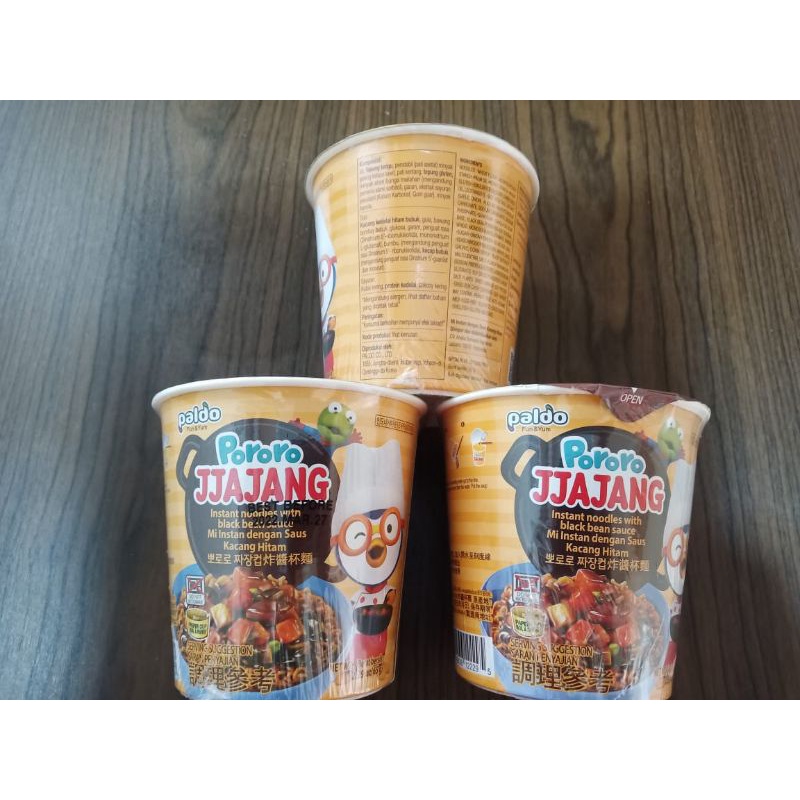 Jual MIE PALDO JJAJANG PORORO CUP / MIE KOREA RAMEN 65G | Shopee Indonesia
